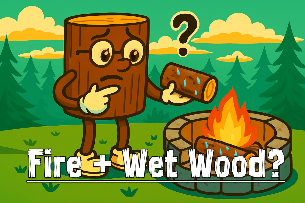 How to Start a Fire With Wet Wood: The Best Tips